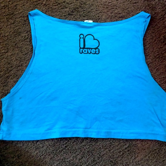 American Apparel | Tops | Raver Babe Crop Top | Poshmark